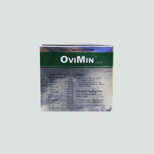 Ovimin Bolus | Micromineral Fertility Supplement for Cattle & Buffaloes