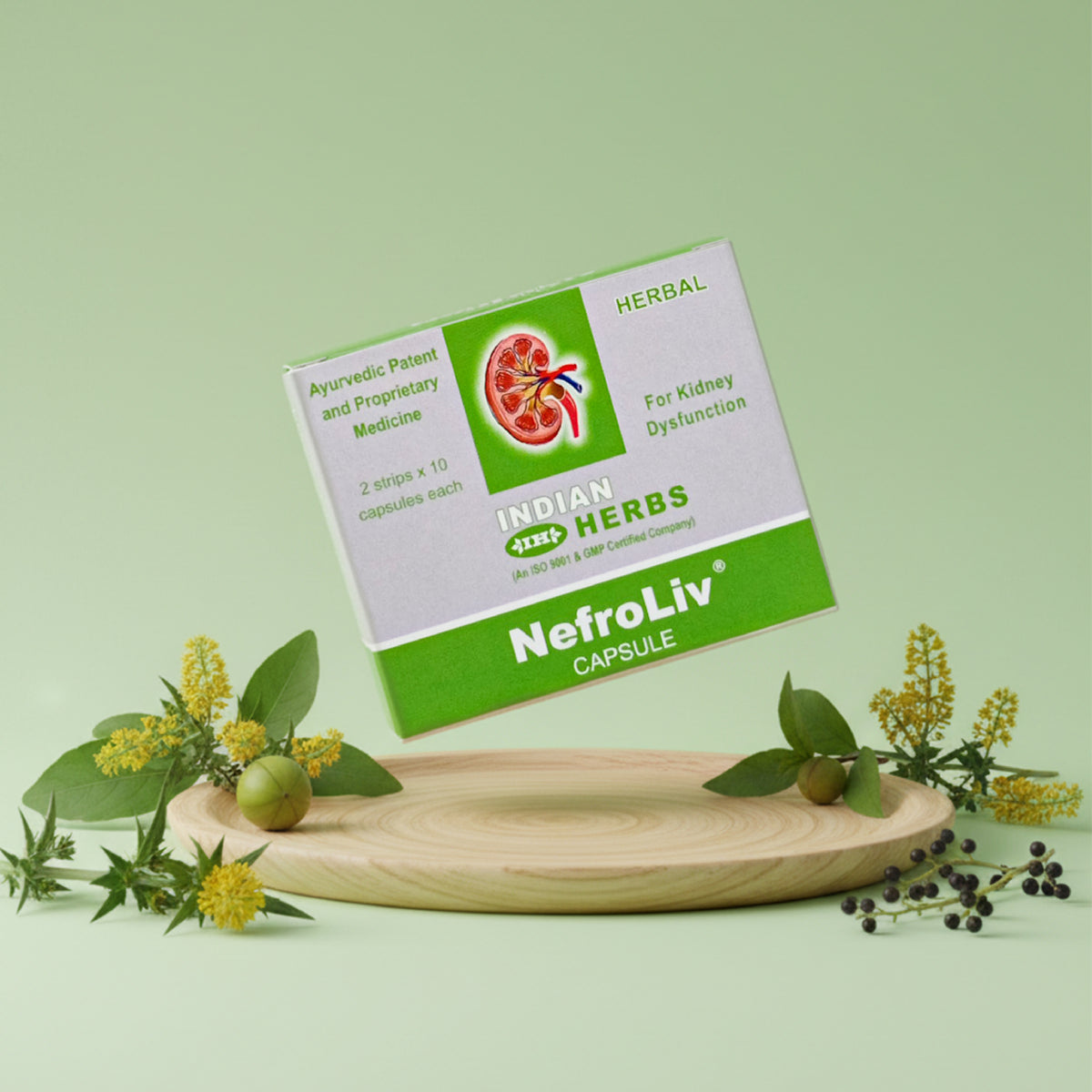 Herbal Kidney Support Supplement – NefroLiv Renal Tonic Capsules