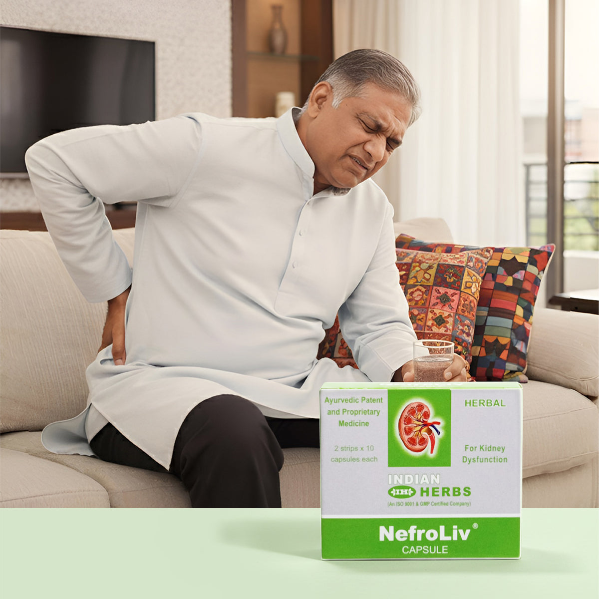 Herbal Kidney Support Supplement – NefroLiv Renal Tonic Capsules